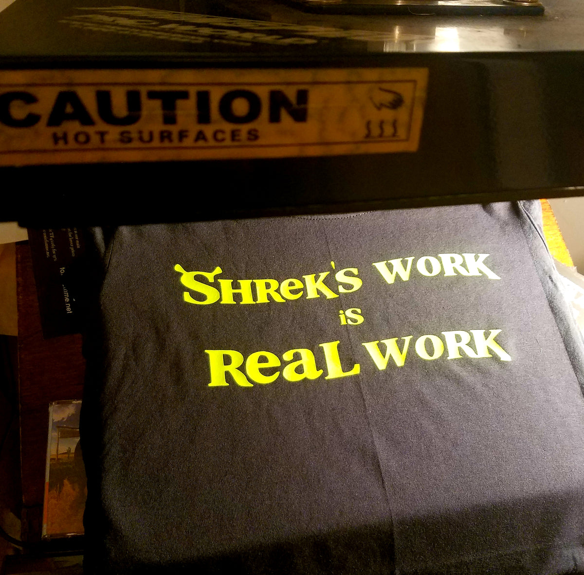 Shrek's Work is Real Work tee – Toxic Femme
